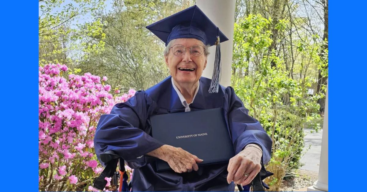 88-Year-Old Grandma Finally Gets Her College Degree...65 Years Later ...