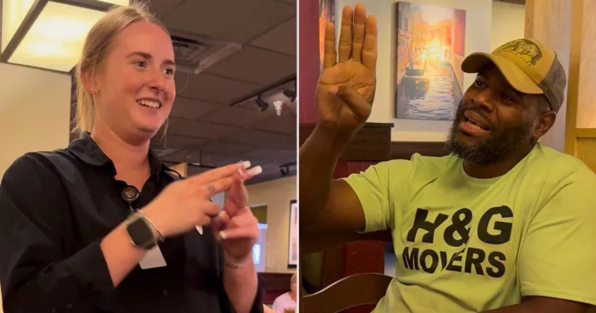 A Dinner Date Turned Magical Thanks to One Waitress Who Knew Sign ...